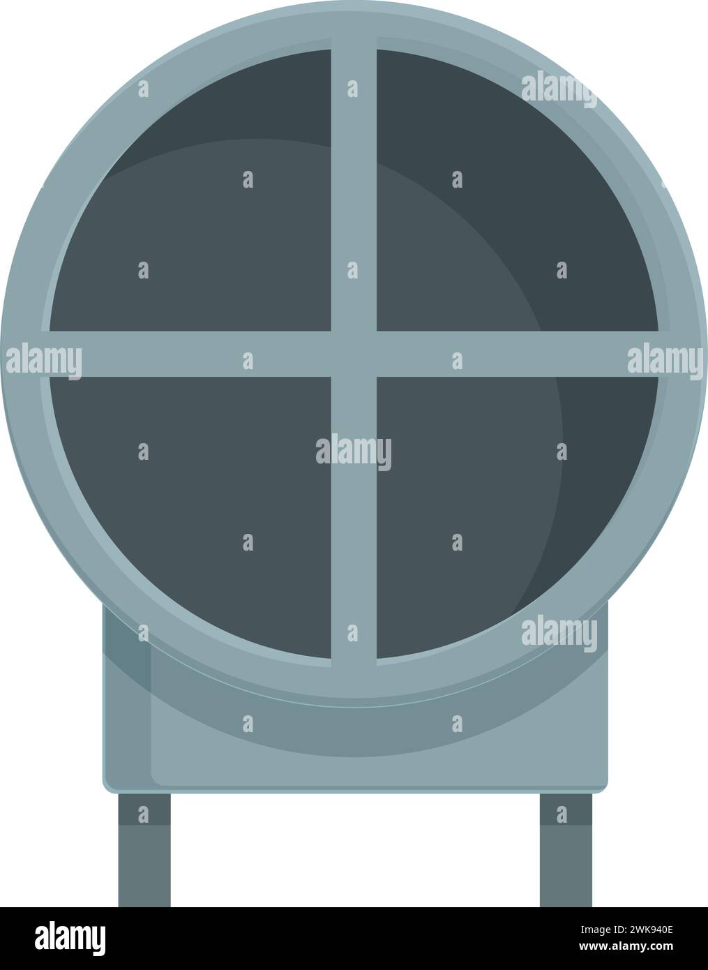 Paper production icon cartoon vector. Factory equipment. Industry press ...