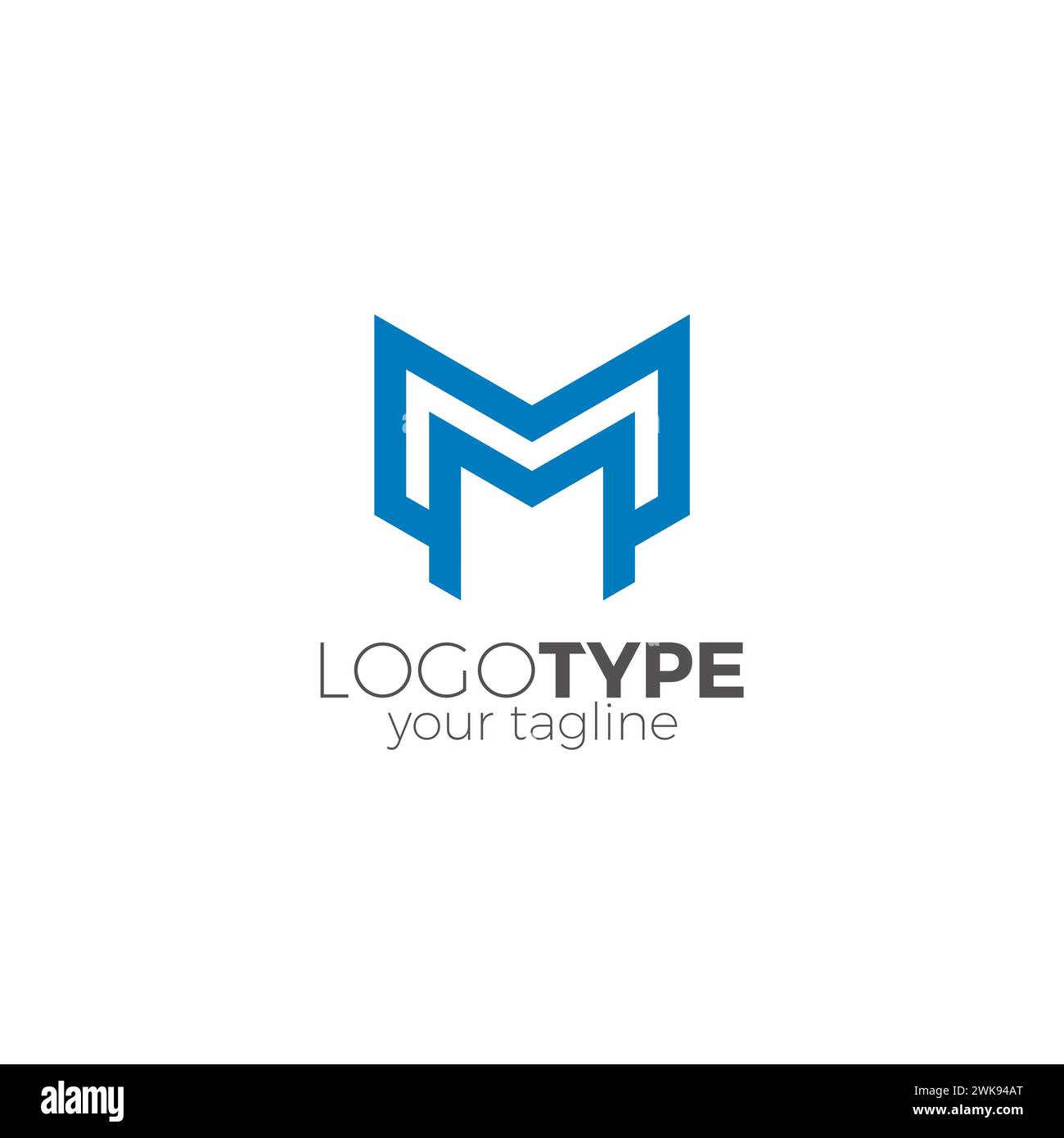 M logo graphics Cut Out Stock Images & Pictures - Alamy