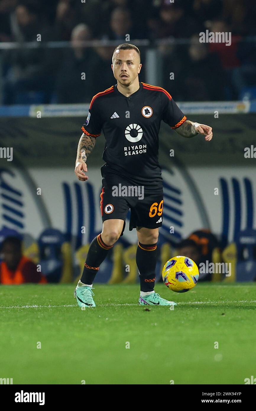 Roma’s Spanish defender Angelino controls the ball during the Serie A ...