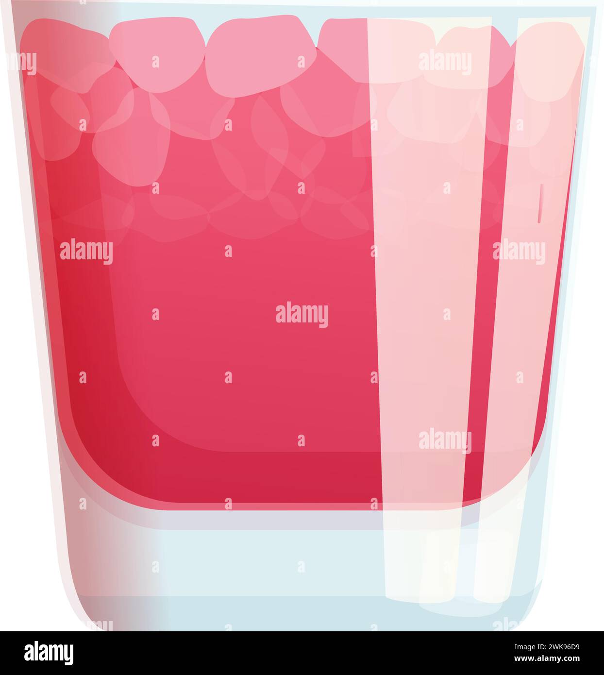 Pink alcoholic cocktail icon cartoon vector. Party restaurant. Tavern ...