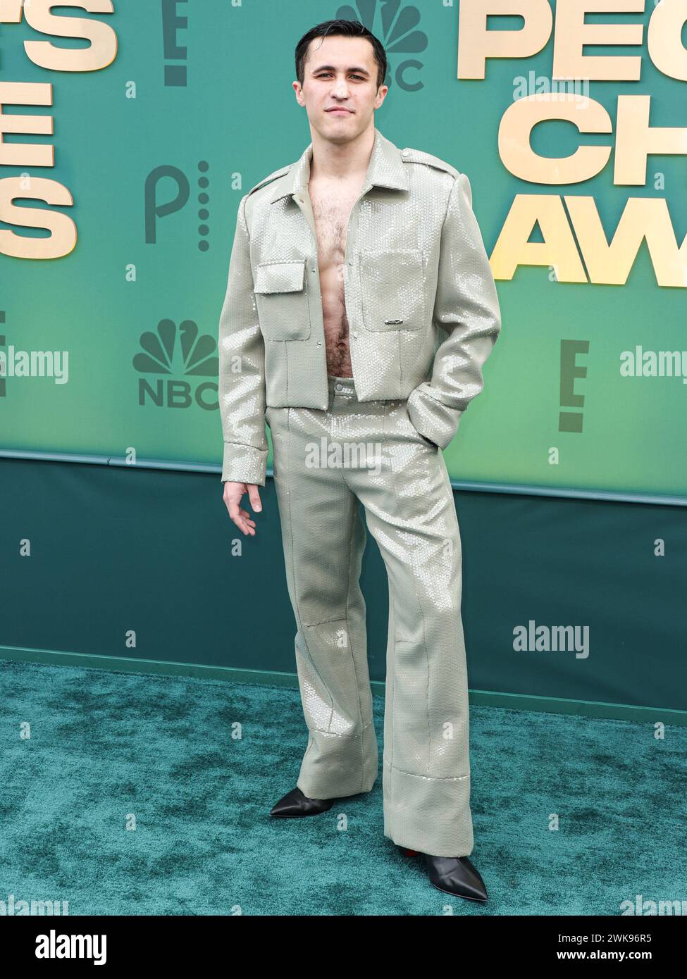 SANTA MONICA, LOS ANGELES, CALIFORNIA, USA - FEBRUARY 18: Chris Olsen ...