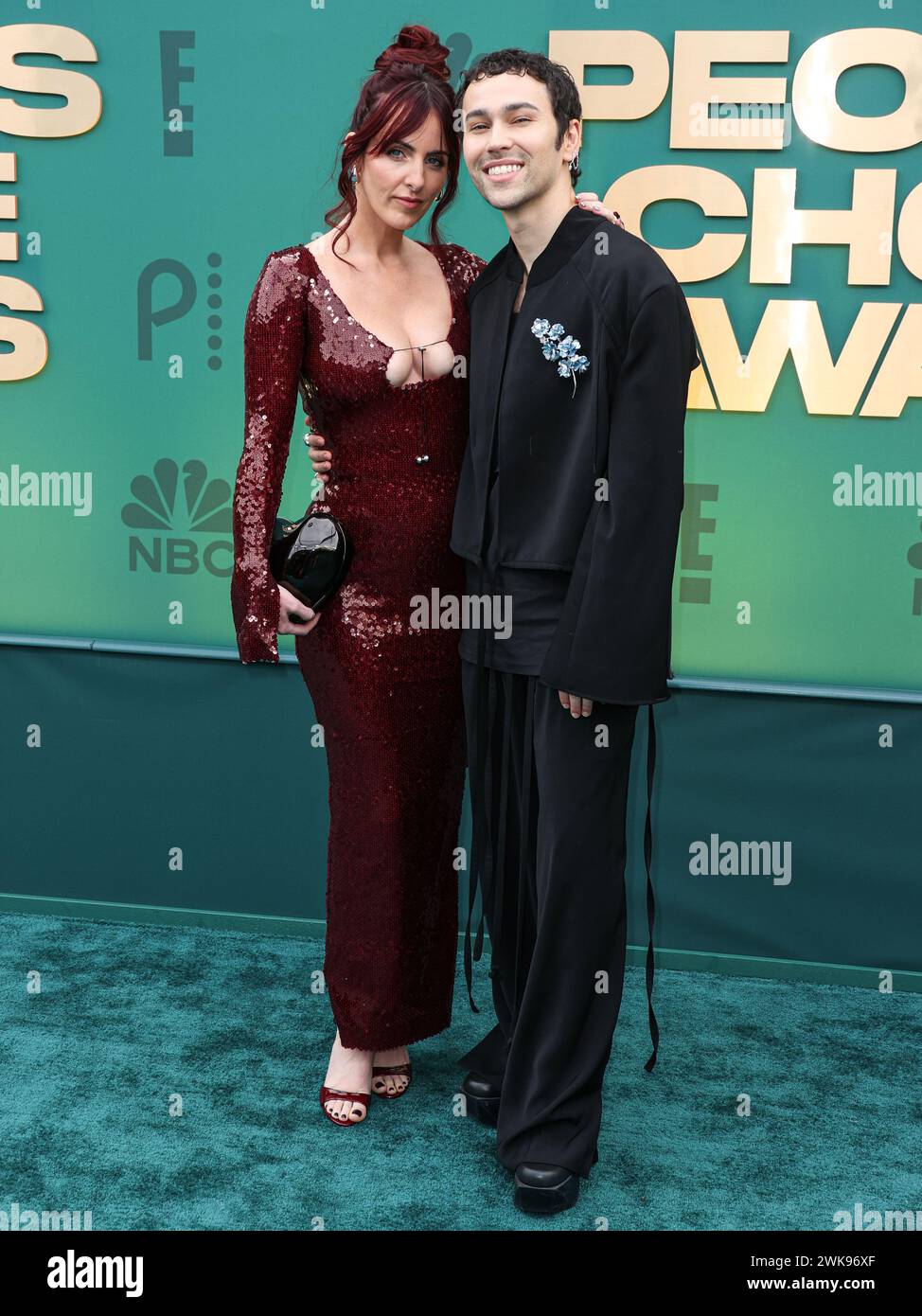 SANTA MONICA, LOS ANGELES, CALIFORNIA, USA - FEBRUARY 18: Emily Cannon ...