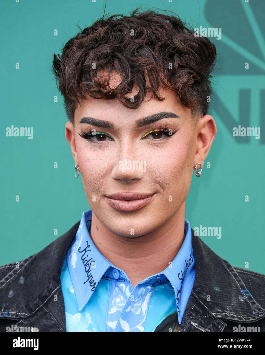 SANTA MONICA, LOS ANGELES, CALIFORNIA, USA - FEBRUARY 18: James Charles ...