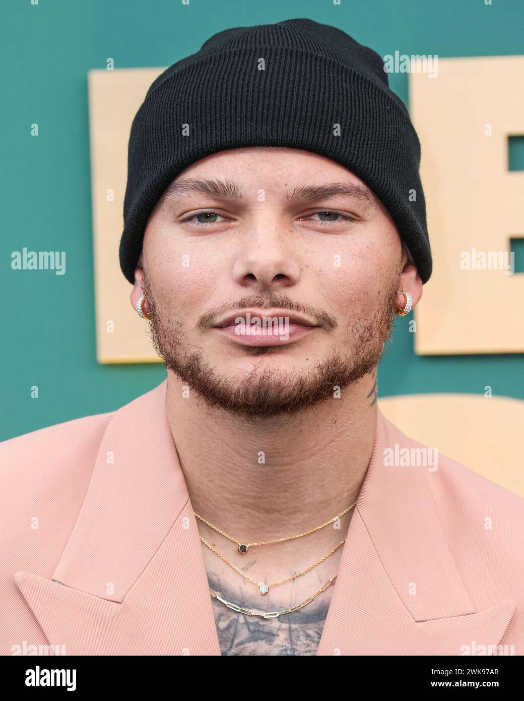 SANTA MONICA, LOS ANGELES, CALIFORNIA, USA - FEBRUARY 18: Kane Brown ...