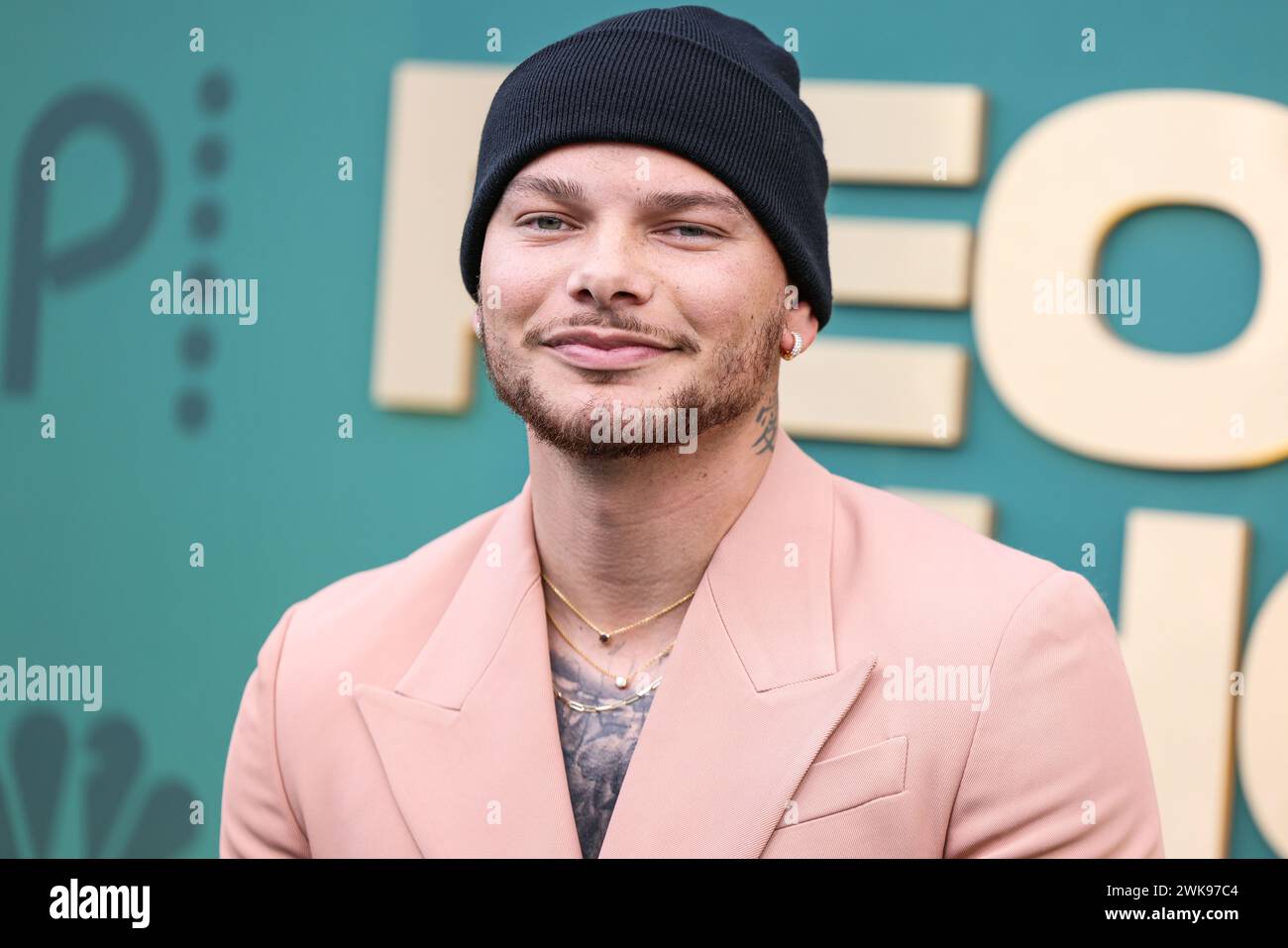 SANTA MONICA, LOS ANGELES, CALIFORNIA, USA - FEBRUARY 18: Kane Brown ...