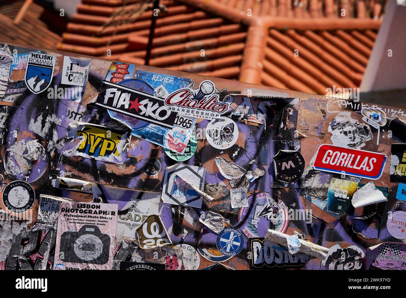 Street sticker culture hi-res stock photography and images - Alamy