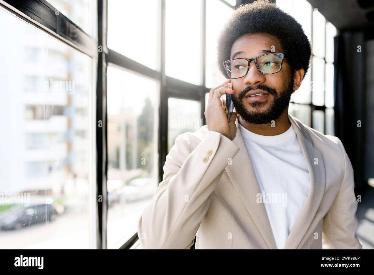 Brazilian businessman is actively engaging in a conversation on the ...