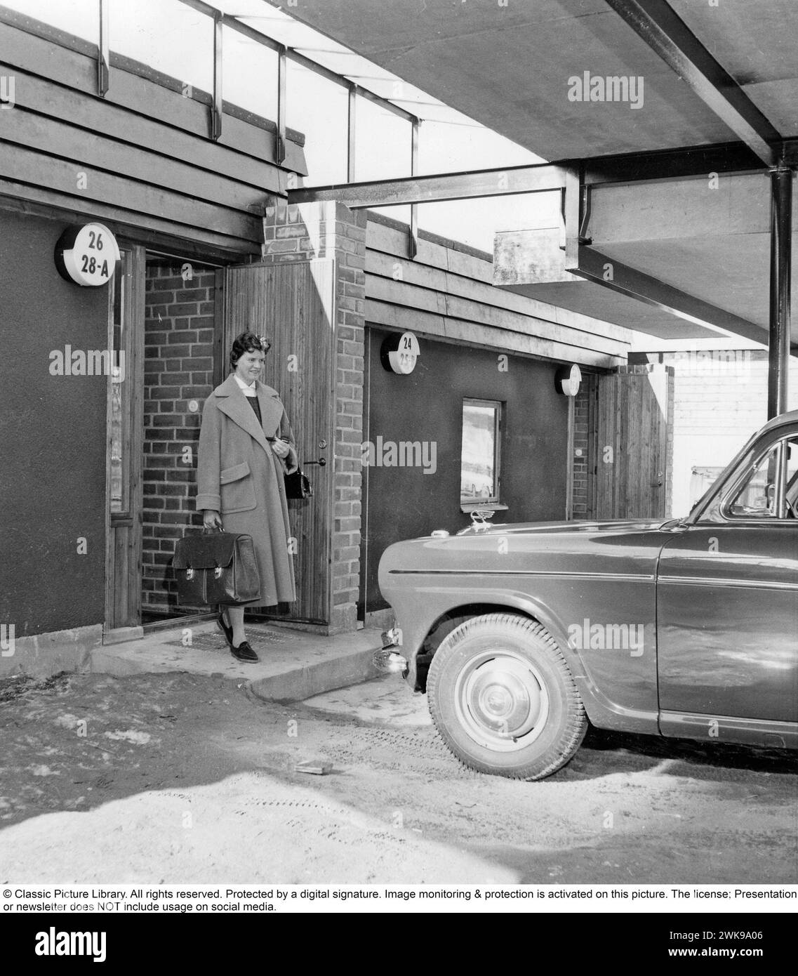 Sweden's first motel 1956. Sweden's first motel which was located by ...