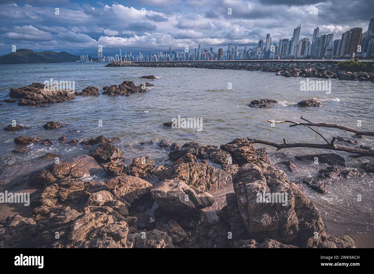 Camboriu skyline balneario in santa hi-res stock photography and images ...