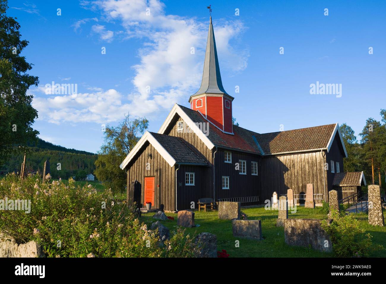 Flesberg stave church hi-res stock photography and images - Alamy