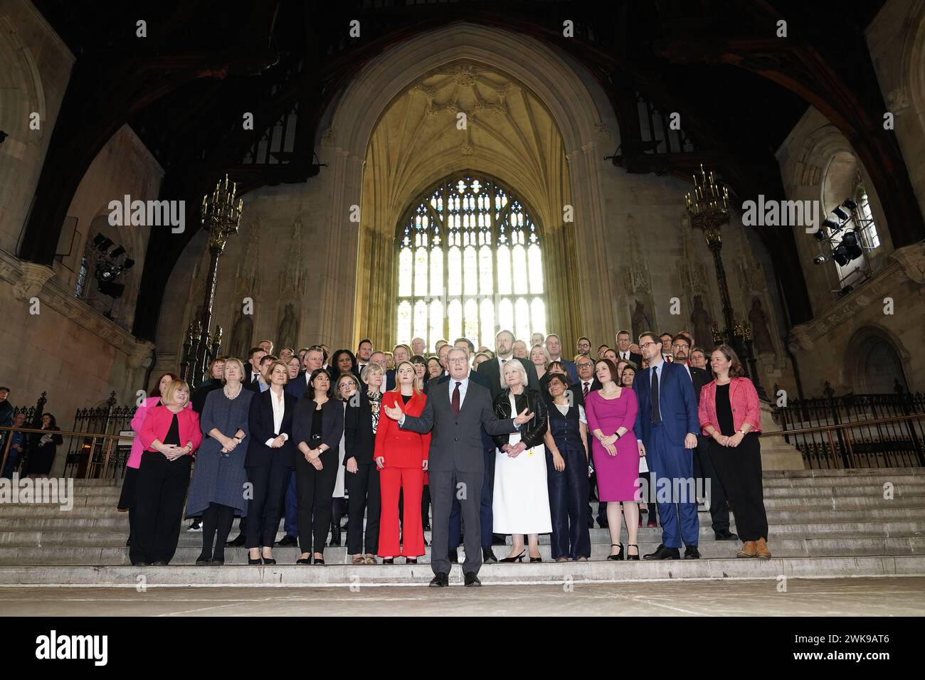 Labour leader Sir Keir Starmer welcomes Gen Kitchen and Damien Egan ...