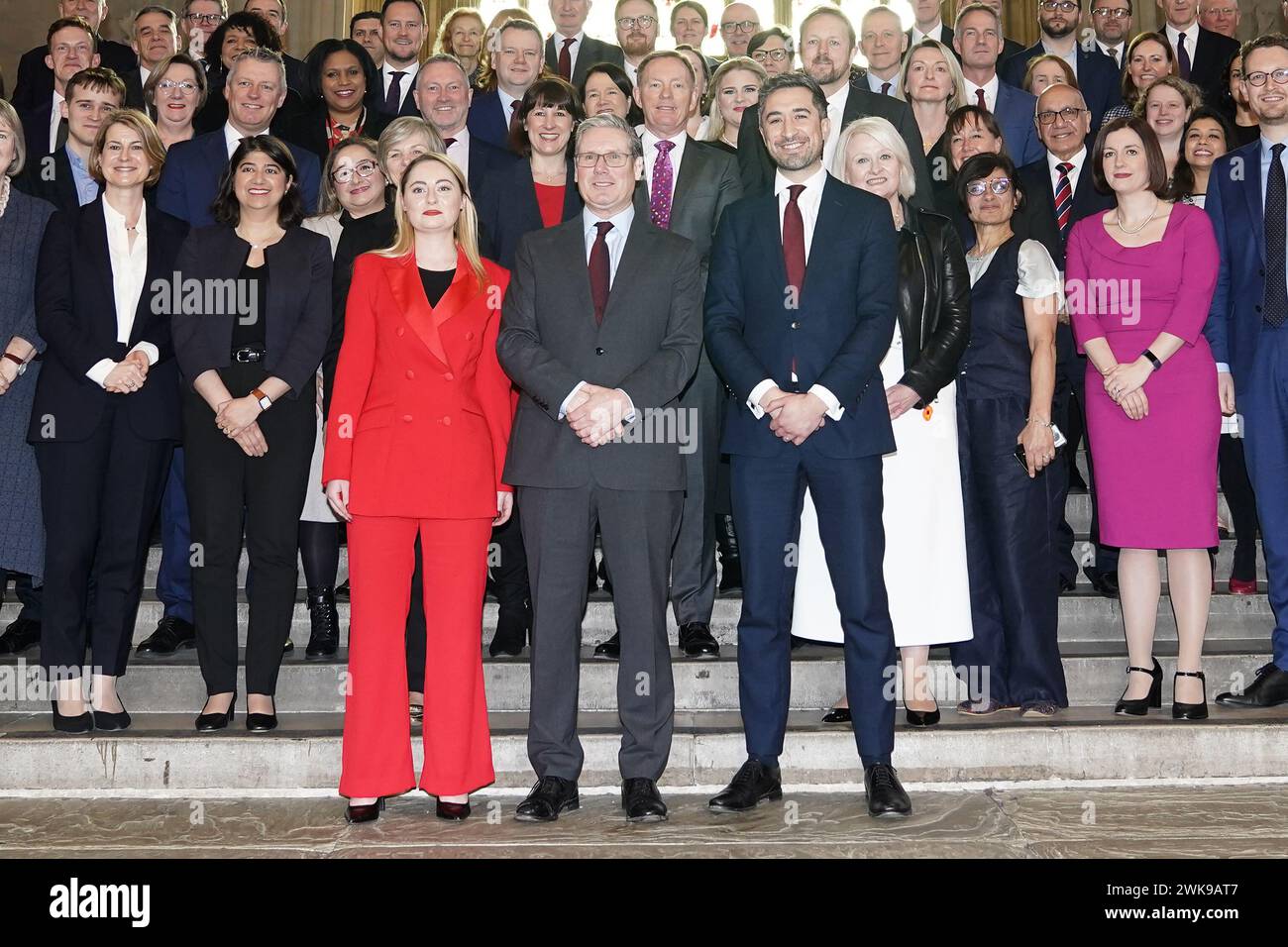 Labour leader Sir Keir Starmer welcomes Gen Kitchen and Damien Egan ...