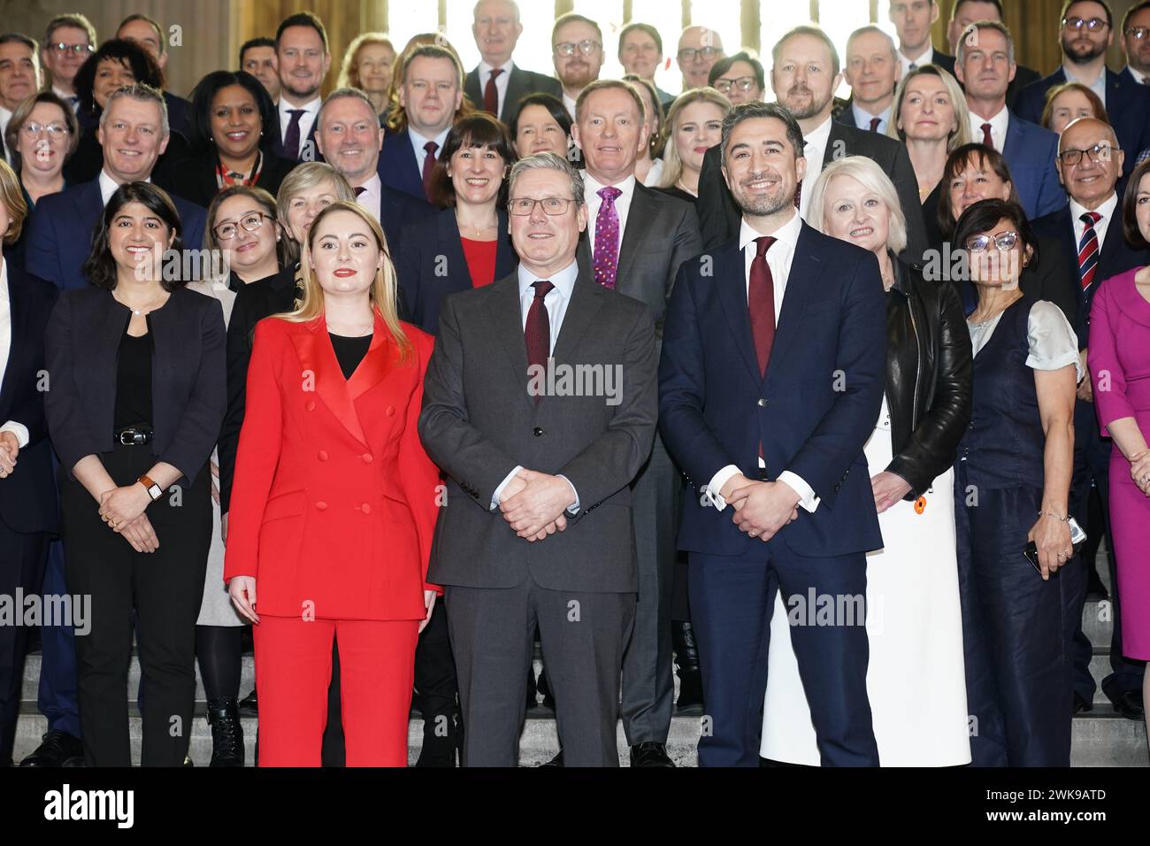 Labour leader Sir Keir Starmer welcomes Gen Kitchen and Damien Egan ...