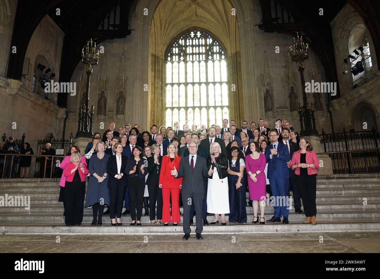 Labour leader Sir Keir Starmer welcomes Gen Kitchen and Damien Egan ...