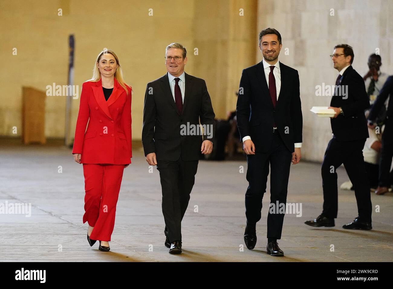 Labour leader Sir Keir Starmer welcomes Gen Kitchen and Damien Egan ...