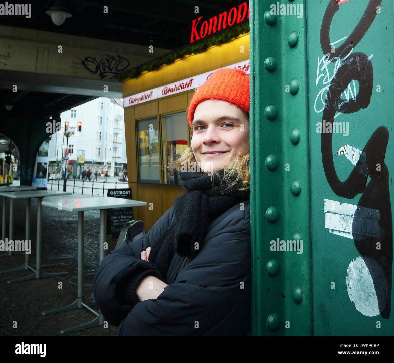 Berlin, Germany. 13th Jan, 2024. Actress Anna Schimrigk photographed on ...