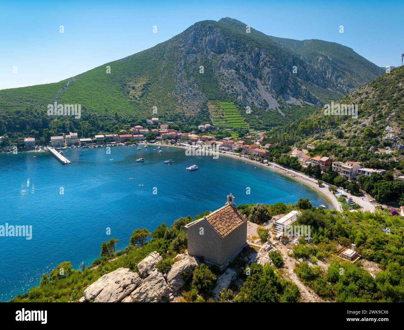Trstenik, Pelješac, Croatia Stock Photo - Alamy