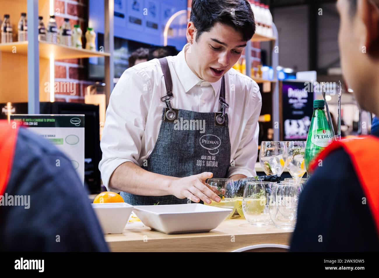 A chef during the inauguration of the Horeca Professional Expo (HIP ...