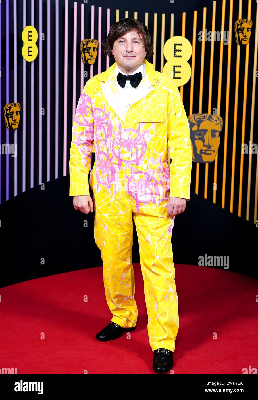 Daniel Pemberton attends the Bafta Film Awards 2024, at the Royal ...