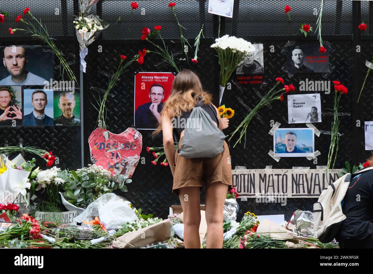 Embassy of the Russian Federation in Buenos Aires, Argentina. Flowers ...