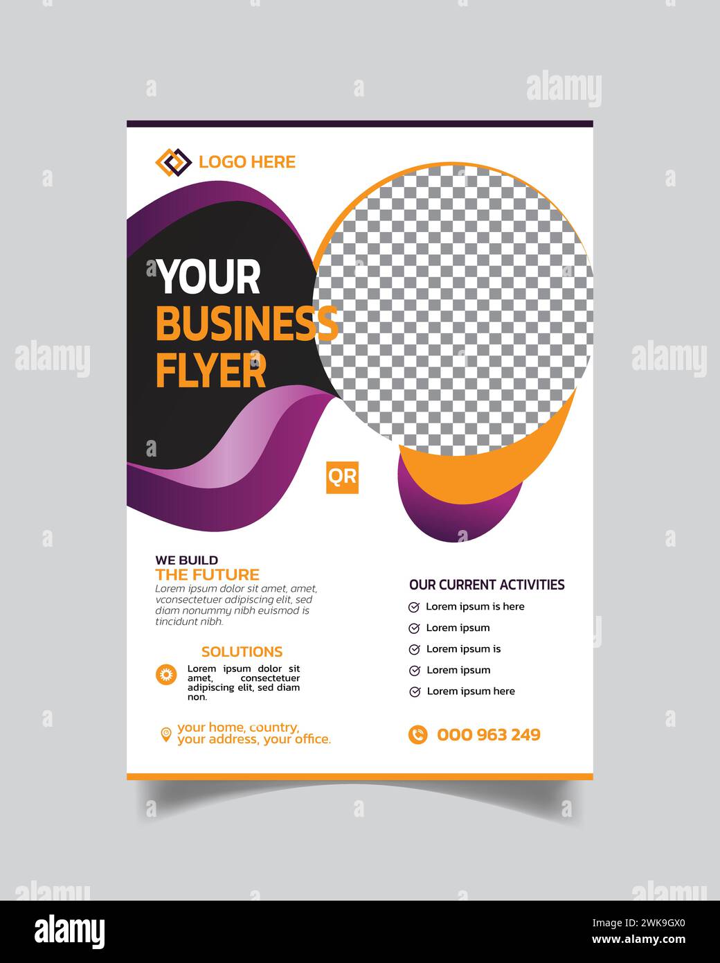 Clean Design Corporate Flyer and Unique Business Leaflet Template or A4 ...