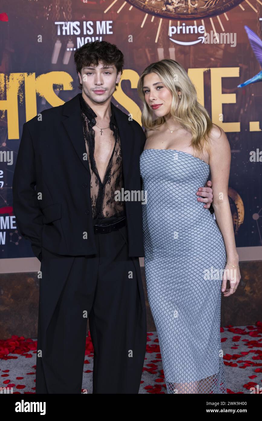 Celebrities at the Los Angeles premiere of 'This Is Me... Now: A Love ...