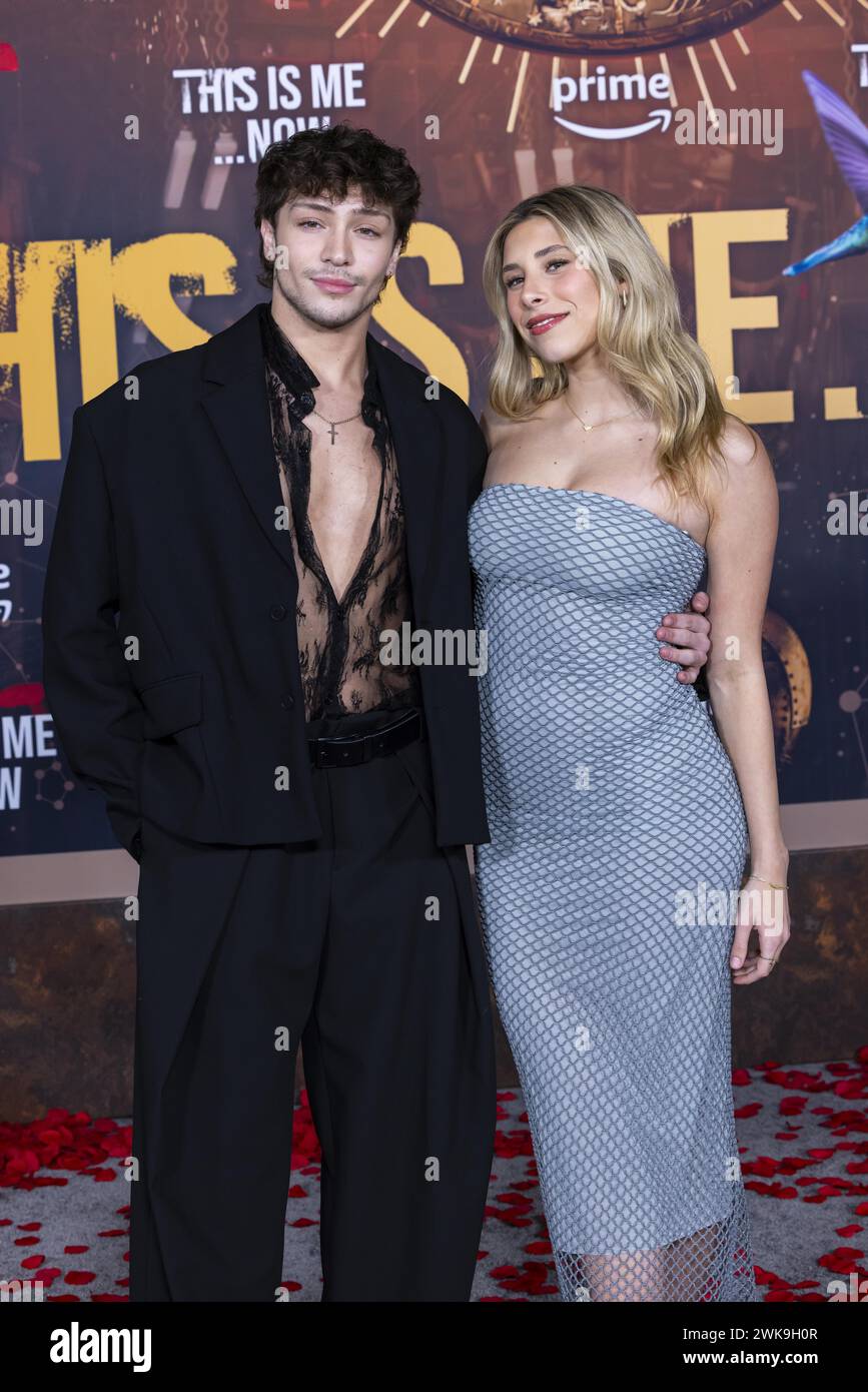 Celebrities at the Los Angeles premiere of 'This Is Me... Now: A Love ...