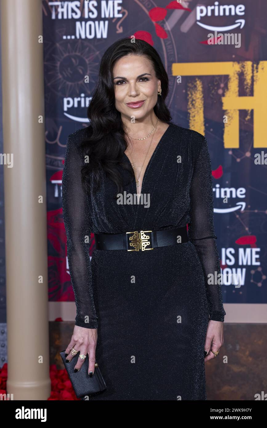 Celebrities at the Los Angeles premiere of 'This Is Me... Now: A Love ...