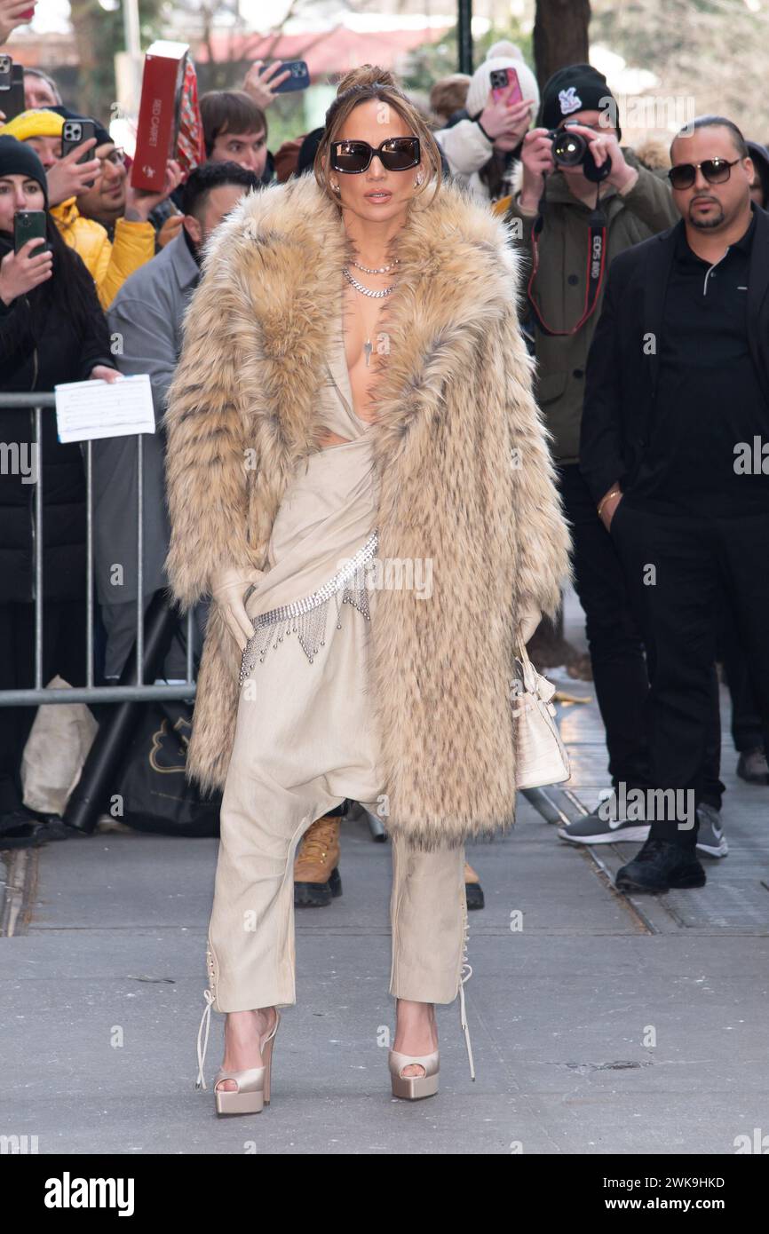 Jennifer Lopez at The View TV Taping Featuring: Jennifer Lopez Where ...