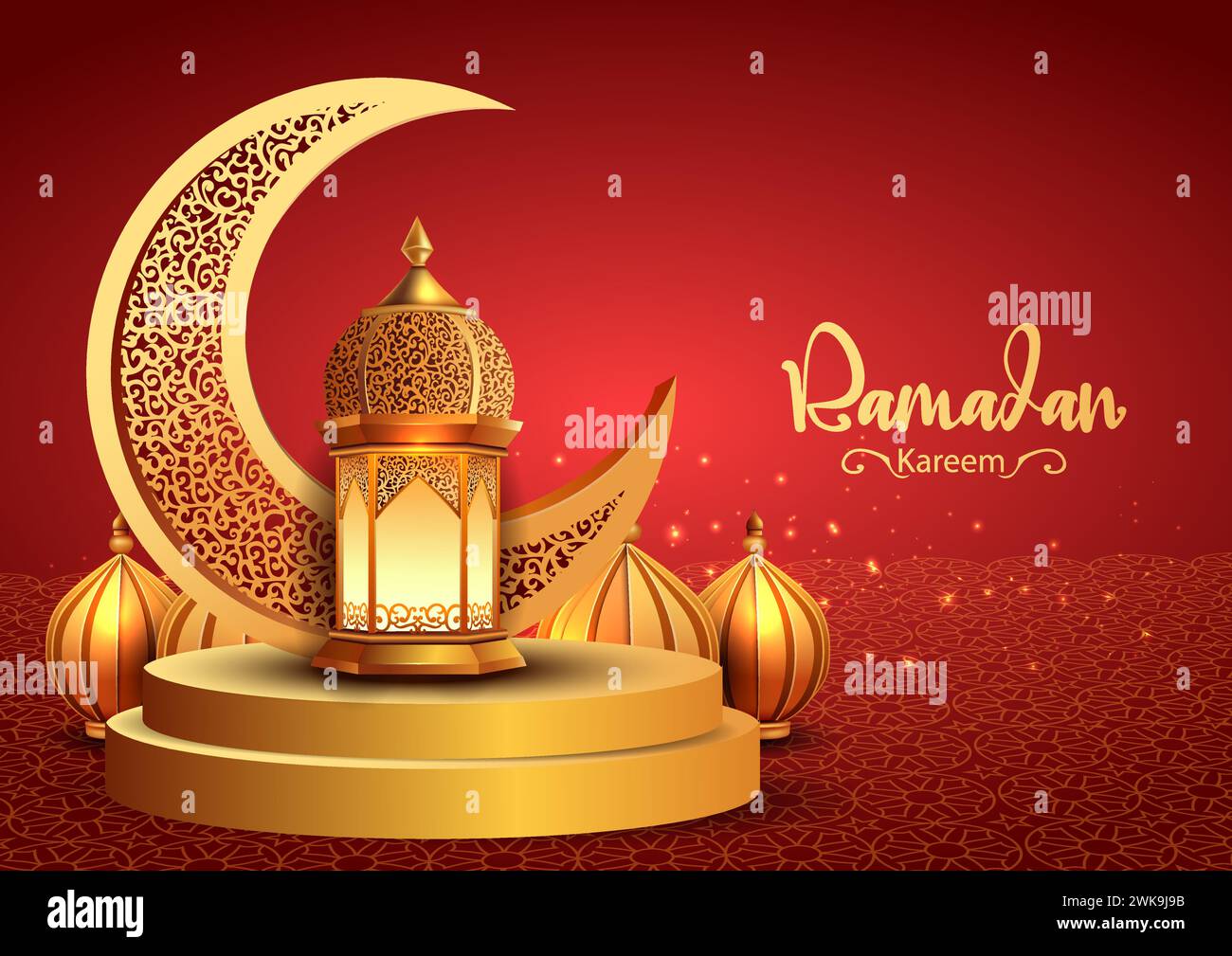 Ramadan Kareem Design Background. abstract Vector Illustration for ...
