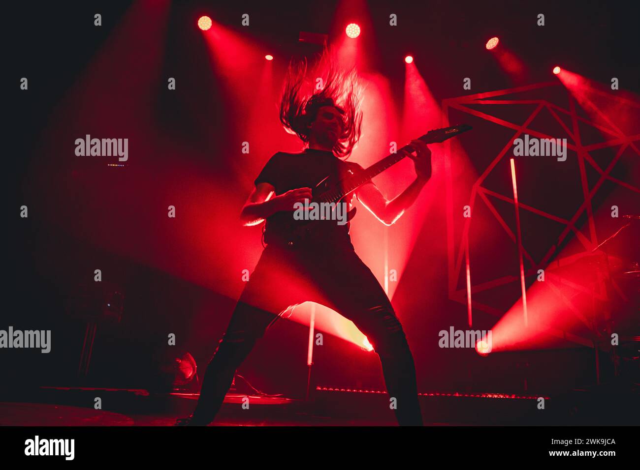 Copenhagen, Denmark. 15th, February 2024. The British progressive metal ...