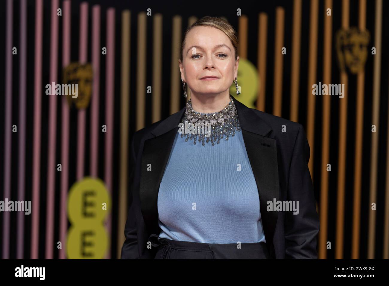 Samantha Morton poses for photographers upon arrival at the 77th ...