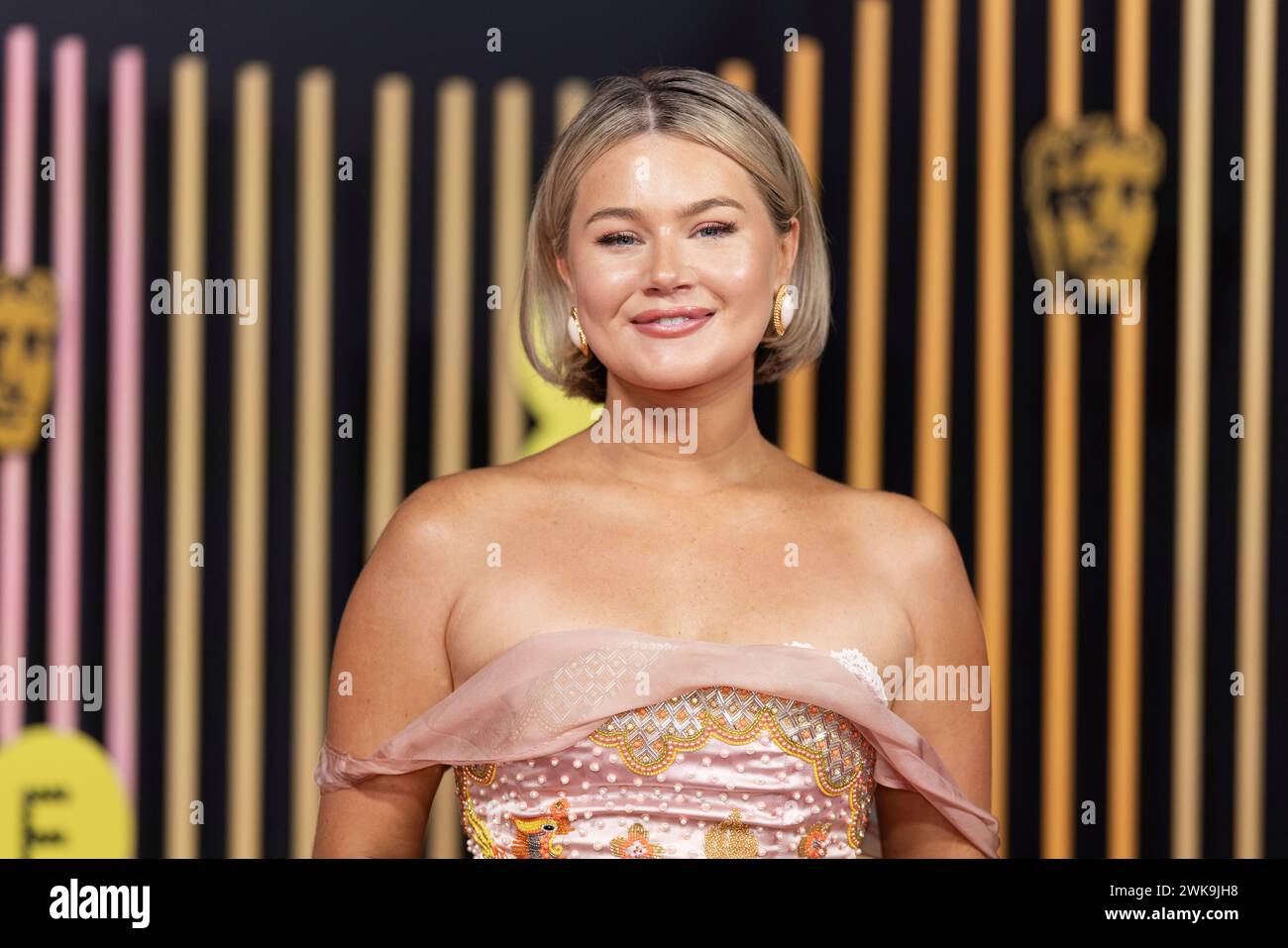 Sophie Murray poses for photographers upon arrival at the 77th British ...