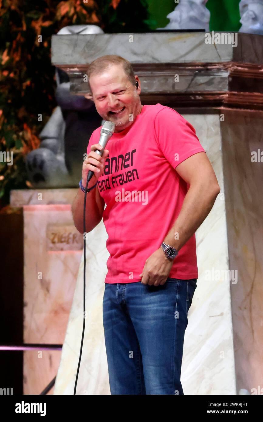 Comedian Mario Barth bei seiner Show in der Lanxess-Arena. Köln, 18.02. ...