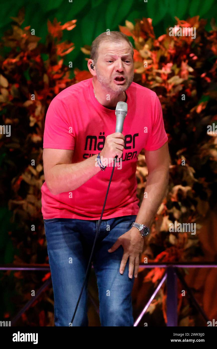 Comedian Mario Barth bei seiner Show in der Lanxess-Arena. Köln, 18.02. ...