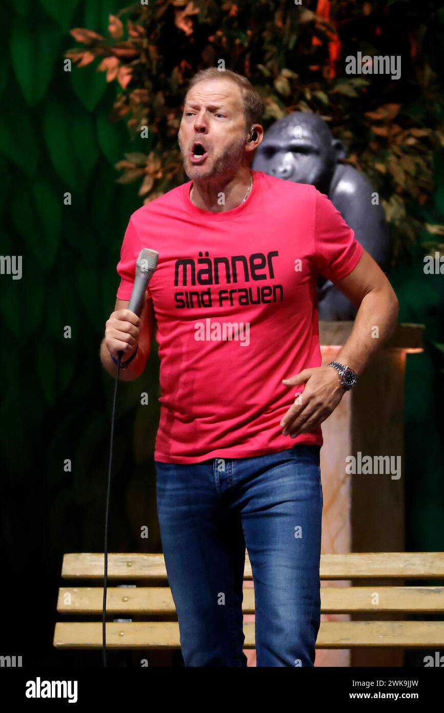 Comedian Mario Barth bei seiner Show in der Lanxess-Arena. Köln, 18.02. ...