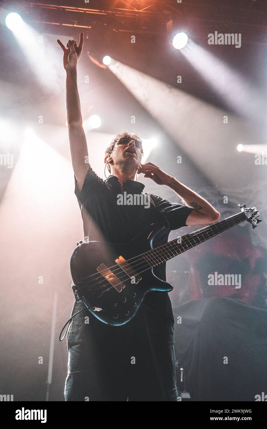 Copenhagen, Denmark. 15th, February 2024. The German rock band ...
