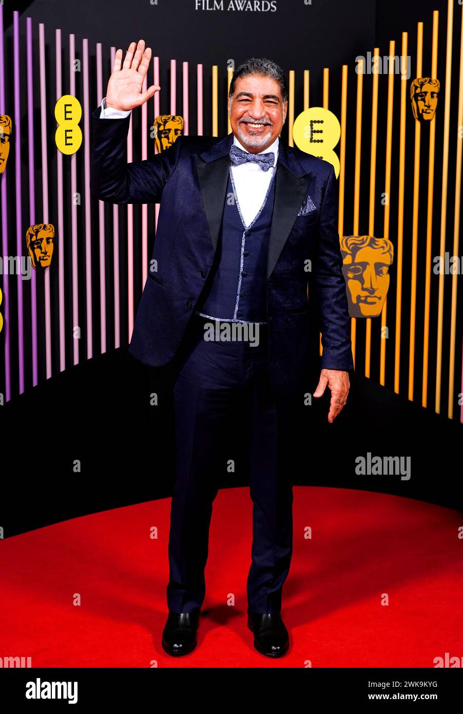 Sayed Badreya attends the Bafta Film Awards 2024, at the Royal Festival ...