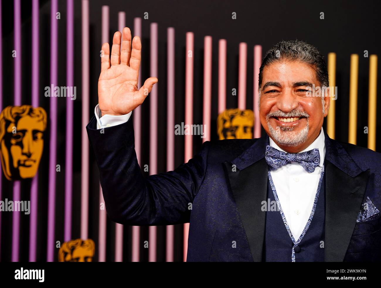 Sayed Badreya attends the Bafta Film Awards 2024, at the Royal Festival ...