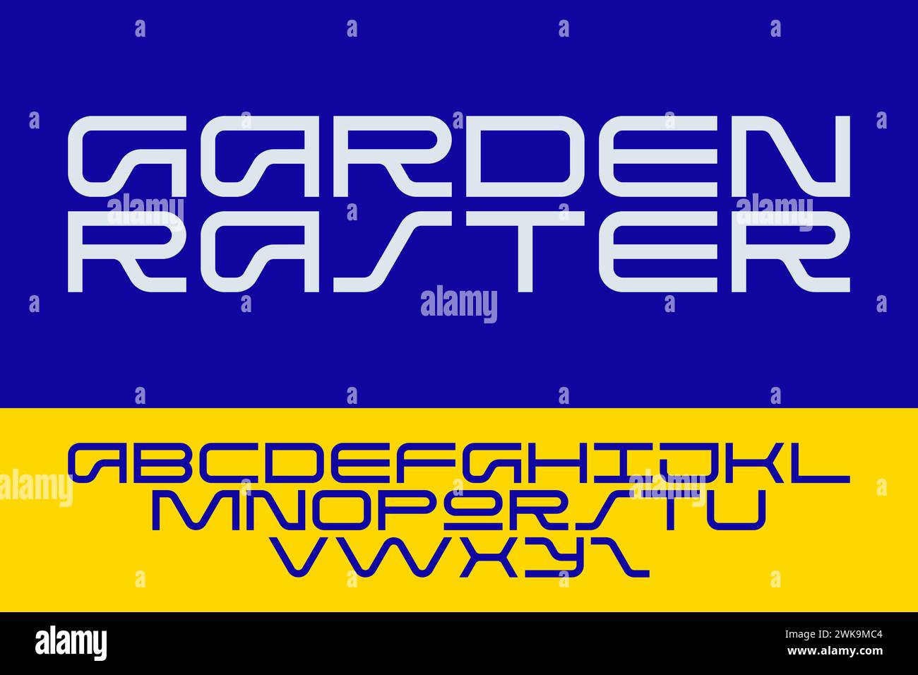 Design Garden Raster Typeface Alphabet Typography Font Letter Text ...