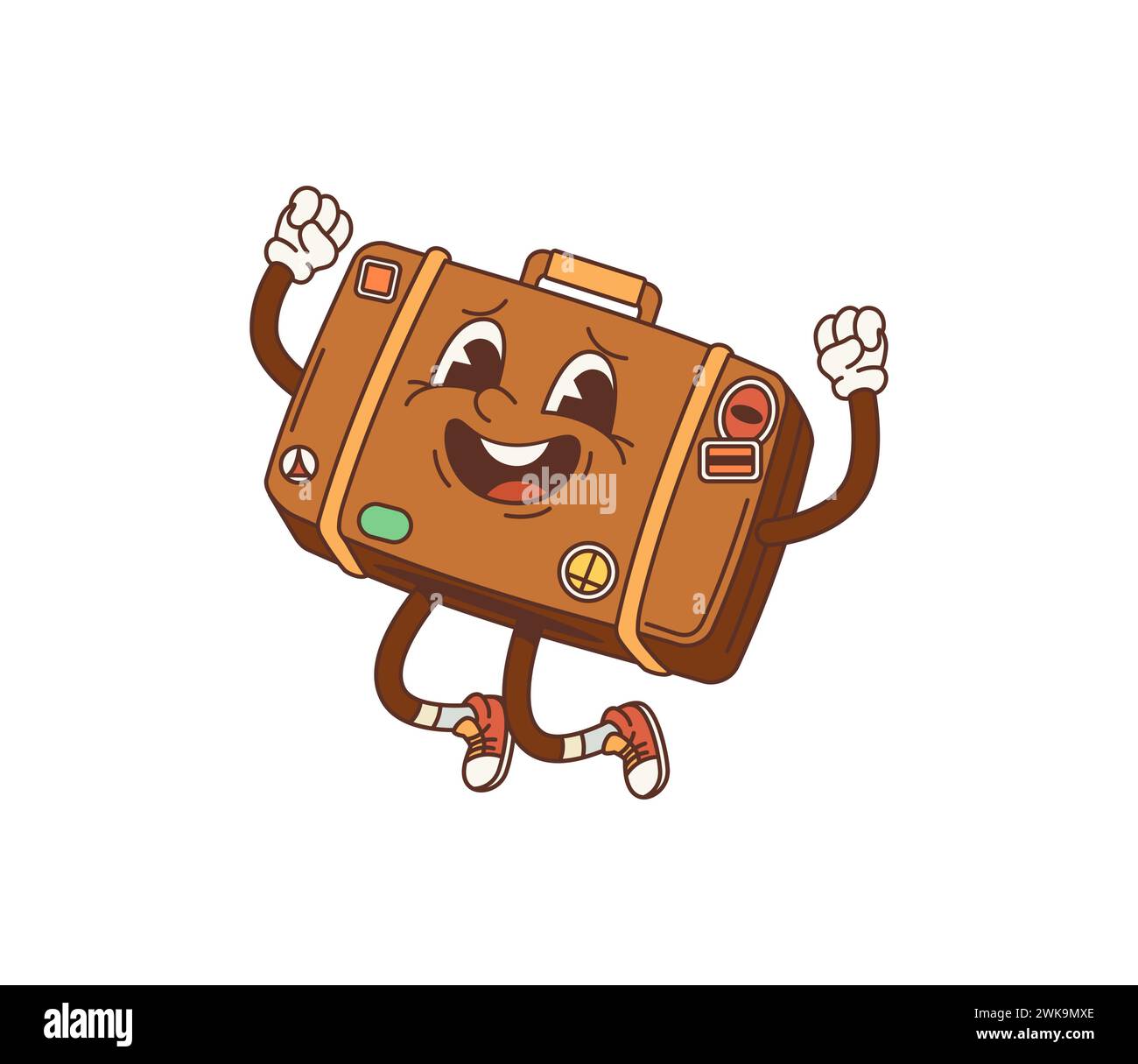 Nostalgic luggage Stock Vector Images - Alamy