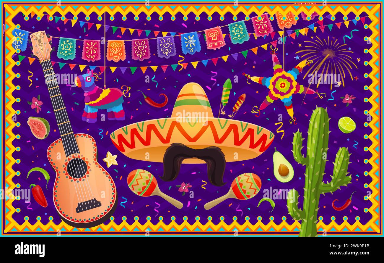 Piñata de papel Stock Vector Images - Alamy