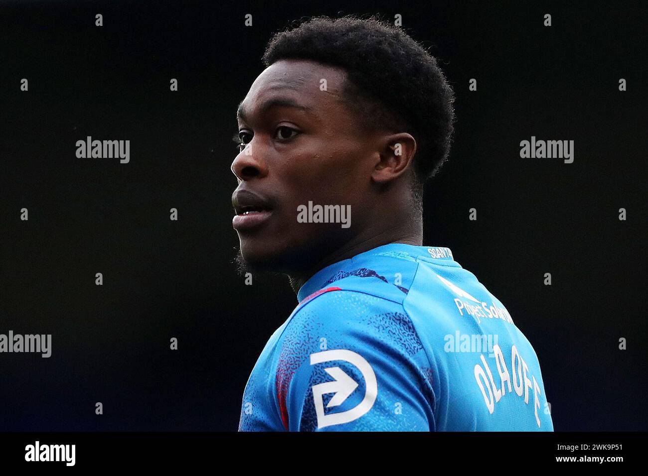 Stockport County's Isaac Olaofe during the Sky Bet League Two match at ...