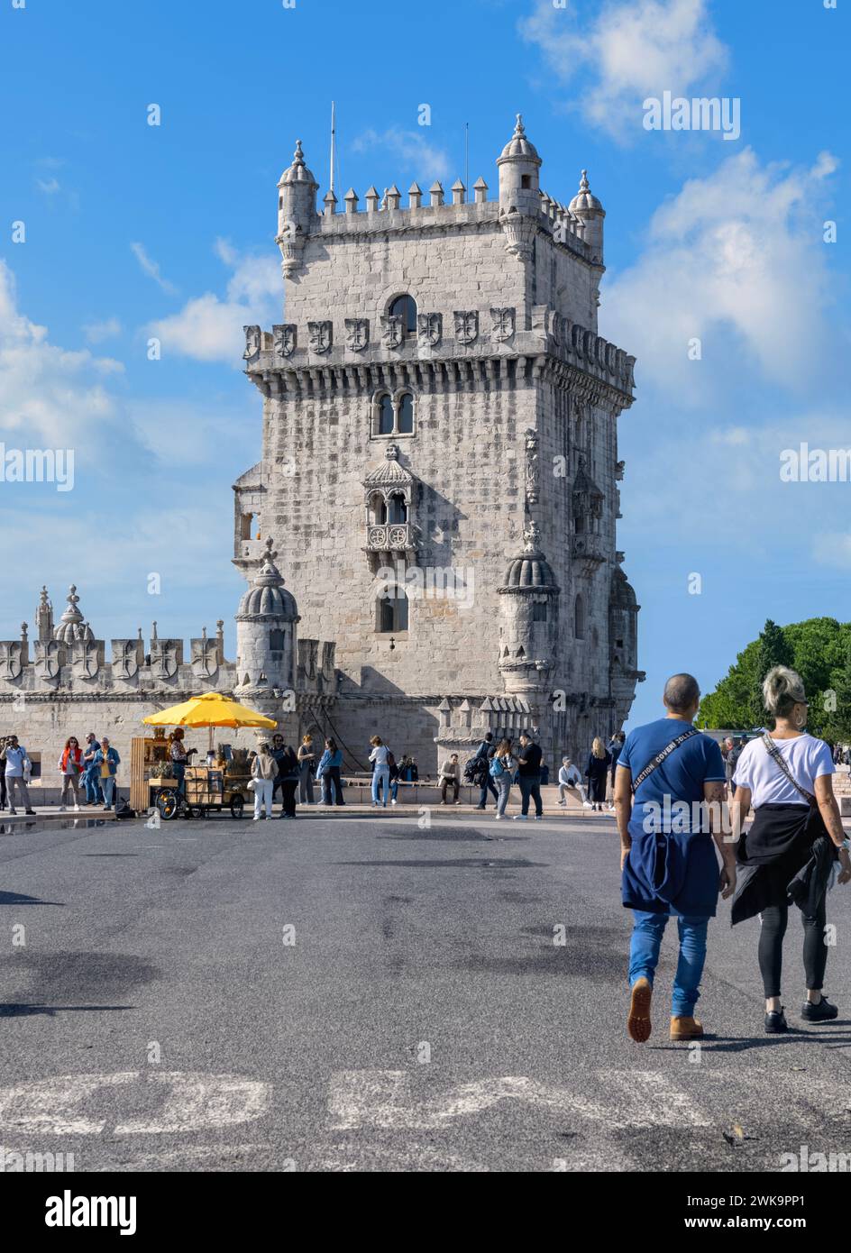 Belem Tower Torre de Belem, Lisbon, Portugal Unesco World Heritage site ...