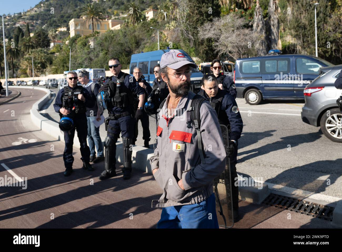 Bardella protests hi-res stock photography and images - Alamy