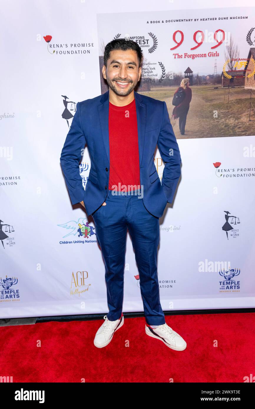 Beverly Hills, USA. 18th Feb, 2024. Actor Rene Mena attends Justice for ...