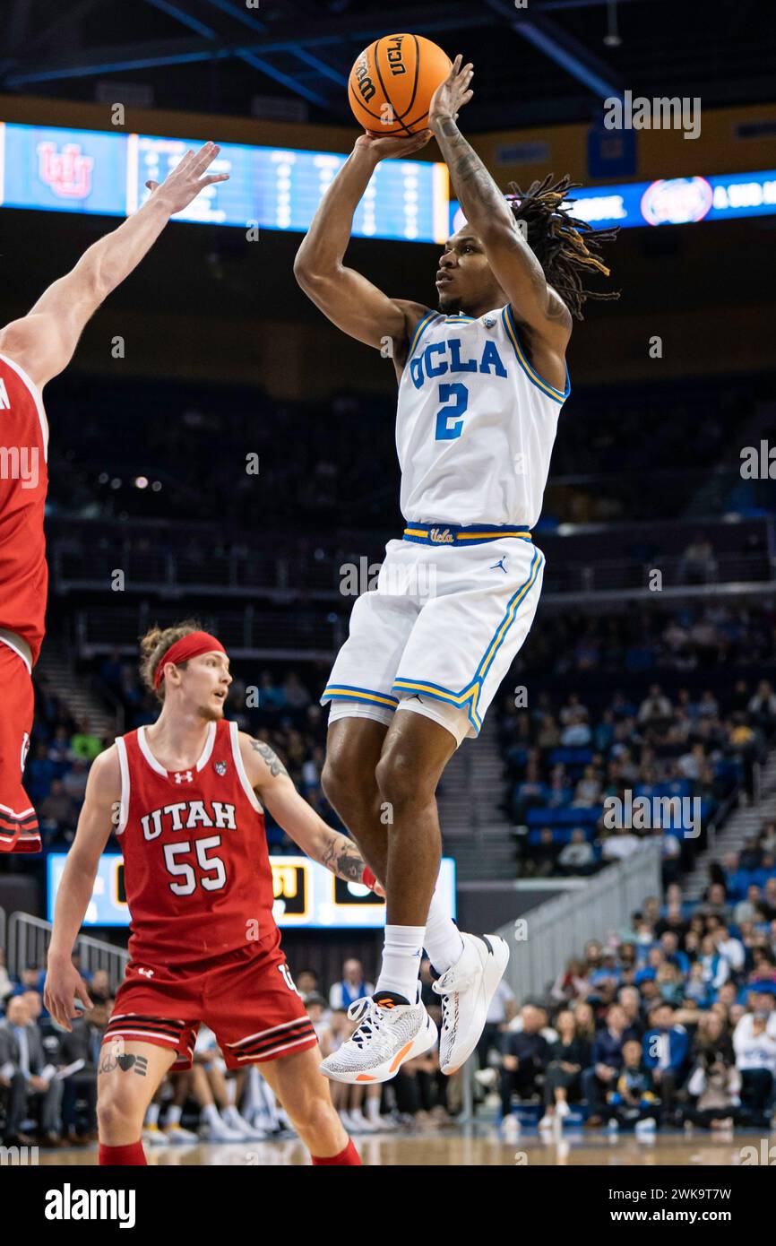 UCLA Bruins guard Dylan Andrews (2) shoots during a men’s NCAA ...