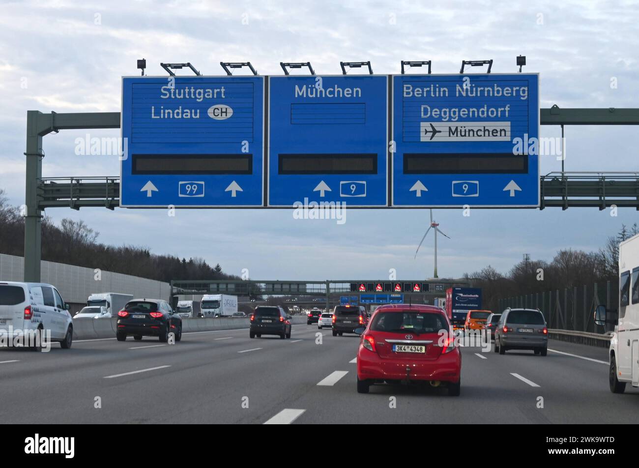 Autobahn Lindau Munchen