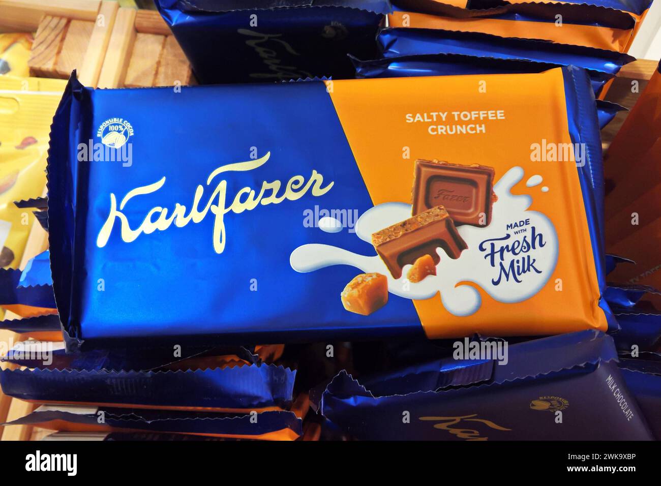 Karl Fazer Schokolade aus Finnland im Sortiment von Ikea *** Karl Fazer chocolate from Finland ...