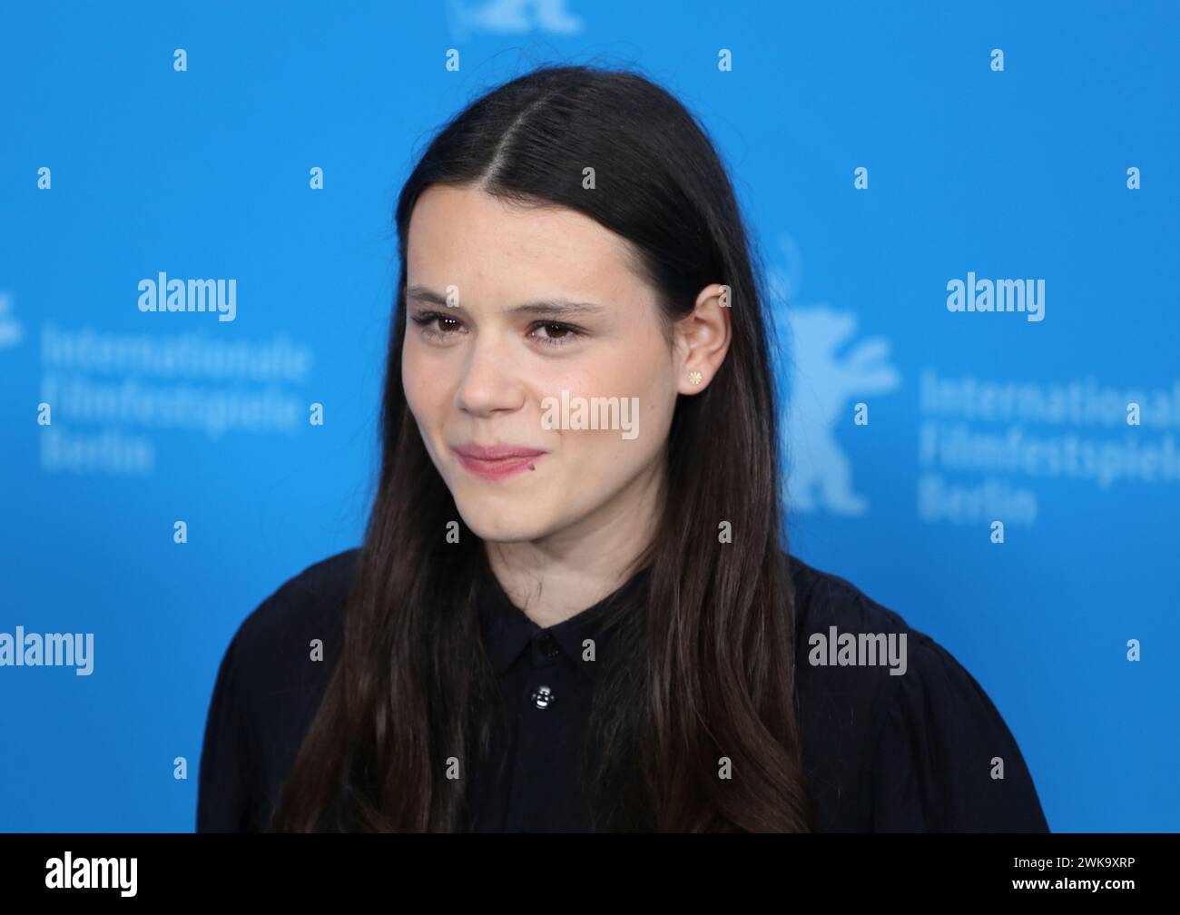 Berlin, Germany, 19th February 2024, actor Lilith Grasmug at the photo ...